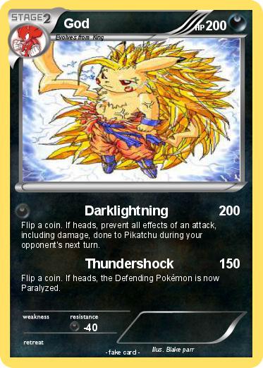 Pokémon God 855 855 - Darklightning - My Pokemon Card