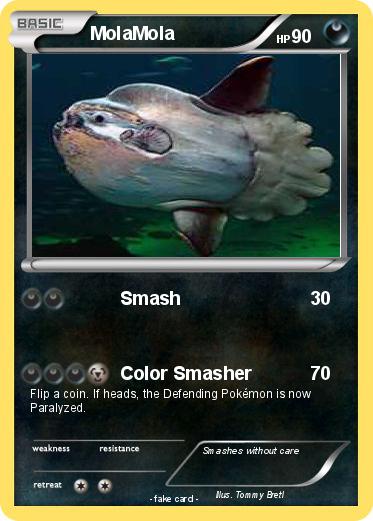Pokémon MolaMola - Smash - My Pokemon Card