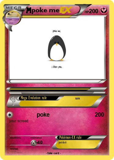 Pokémon poke me 4 4 - poke - My Pokemon Card