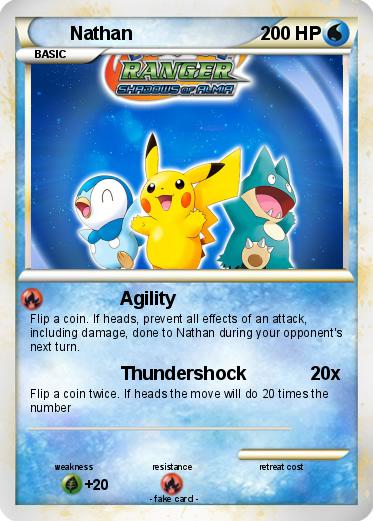Pokémon Nathan 930 930 - Agility - My Pokemon Card