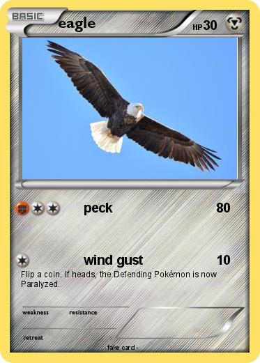 Pokémon eagle 314 314 - peck - My Pokemon Card