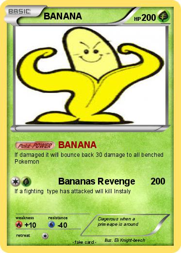 Pokémon BANANA 750 750 - BANANA - My Pokemon Card