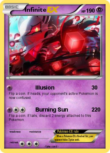 Pokémon Infinite 150 150 - Illusion - My Pokemon Card