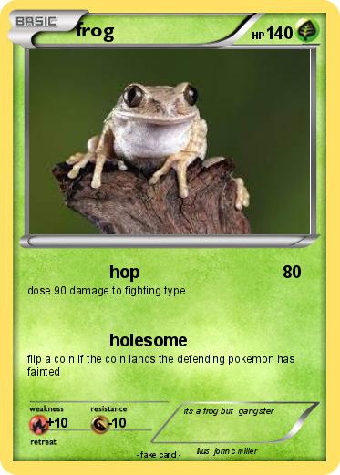 Pokémon frog 368 368 - hop - My Pokemon Card
