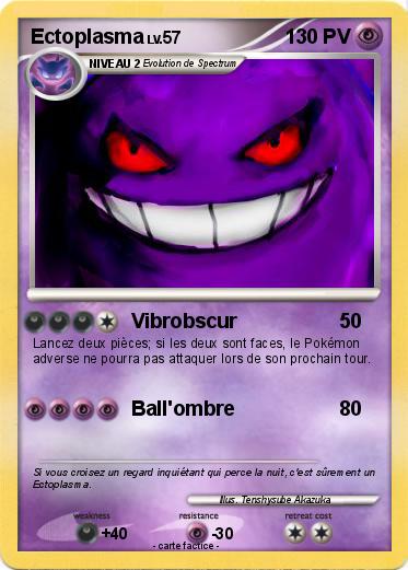 Pokémon Ectoplasma 188 188 - Vibrobscur - Ma carte Pokémon