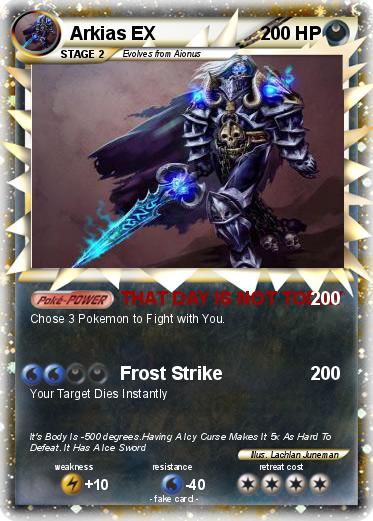 Pokémon Arkias EX - THAT DAY IS NOT TODAY - My Pokemon Card