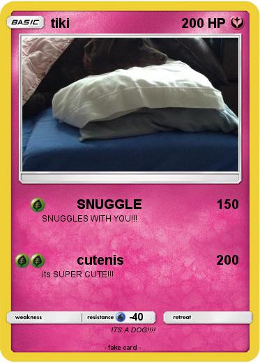 Pokémon tiki 97 97 - SNUGGLE - My Pokemon Card
