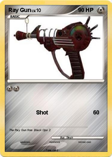 Pokémon Ray Gun 146 146 - Shot - My Pokemon Card