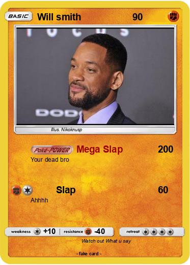 Pokémon Will smith 106 106 - Mega Slap - My Pokemon Card