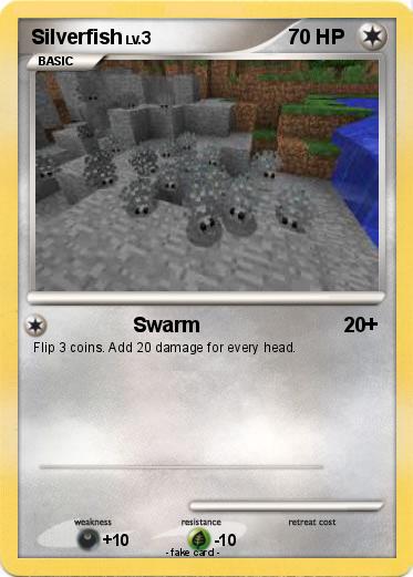 Pokémon Silverfish 55 55 - Swarm - My Pokemon Card