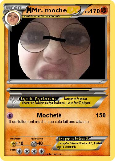 Pokémon Mr moche - Mocheté - Ma carte Pokémon