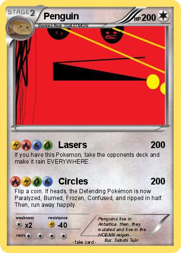 Pokémon Penguin 861 861 - Lasers - My Pokemon Card