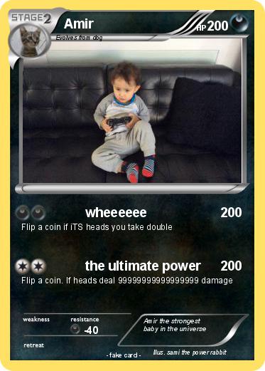 Pokémon Amir 71 71 - wheeeeee - My Pokemon Card