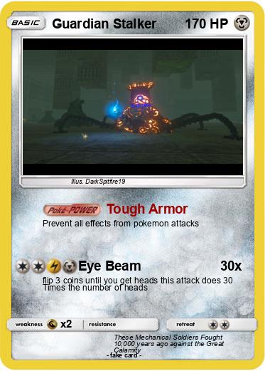 Pokémon Guardian Stalker 7 7 - Tough Armor - My Pokemon Card