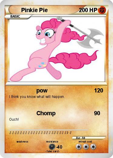 Pokémon Pinkie Pie 453 453 - pow - My Pokemon Card