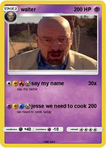 Pokémon walter 326 326 - say my name - My Pokemon Card
