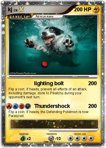 Pokémon 1 12922 12922 - lighting bolt - My Pokemon Card