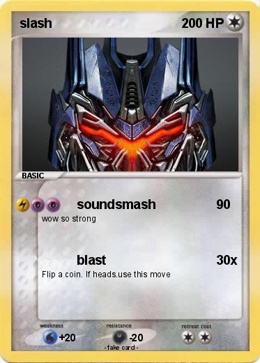 Pokémon slash 204 204 - soundsmash - My Pokemon Card