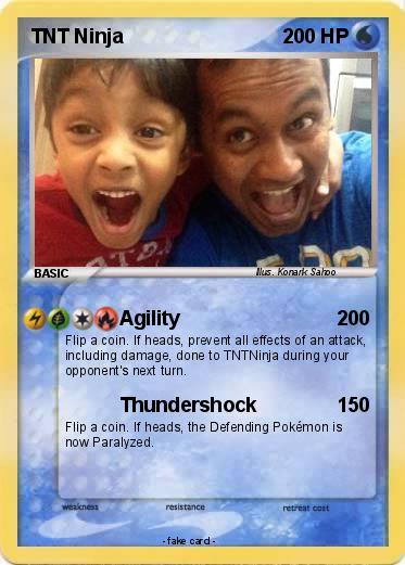 Pokémon TNT Ninja - Agility - My Pokemon Card