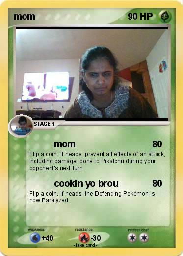 Pokémon mom 839 839 - mom - My Pokemon Card