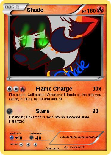 Pokémon Shade 97 97 - Flame Charge - My Pokemon Card
