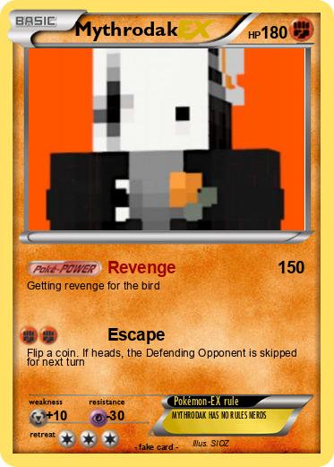 Pokémon Mythrodak - Revenge - My Pokemon Card
