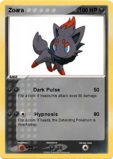 Pokémon Zoara - Dark Pulse - My Pokemon Card