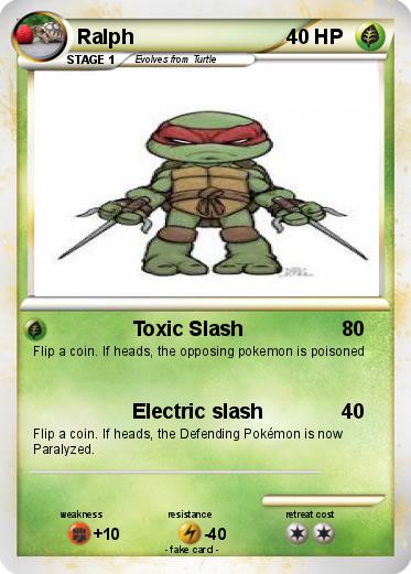 Pokémon Ralph 172 172 - Toxic Slash - My Pokemon Card