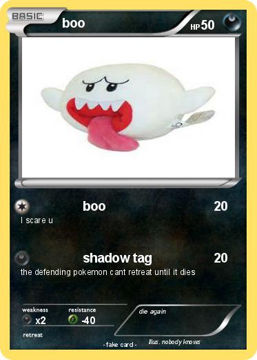 Pokémon boo 1145 1145 - boo - My Pokemon Card
