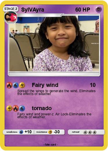 Pokémon SylVAyra - Fairy wind - My Pokemon Card