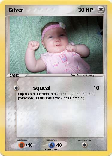 Pokémon Silver 1712 1712 - squeal - My Pokemon Card