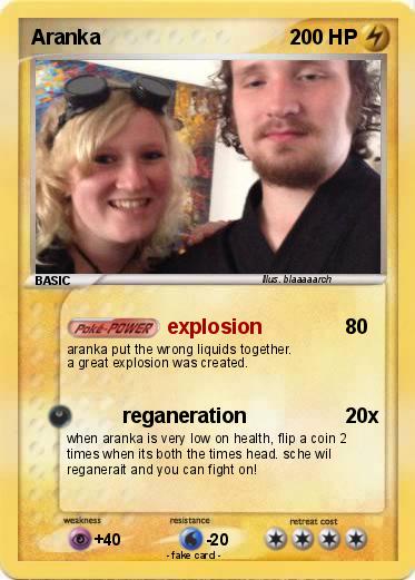 Pokémon Aranka 1 1 - explosion - My Pokemon Card