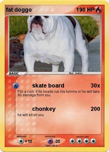 Pokémon fat doggo 1 1 - skate board - My Pokemon Card