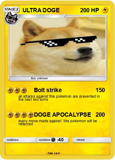 Pokémon ULTRA DOGE 10 10 - Bolt strike - My Pokemon Card