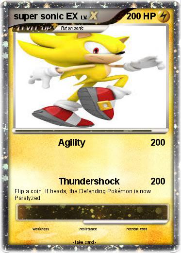 Pokémon super sonic EX 35 35 - Agility - My Pokemon Card