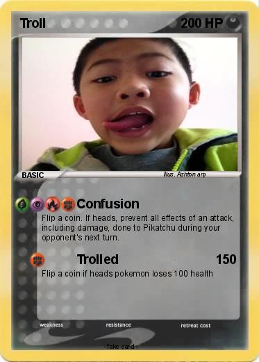 Pokémon Troll 1737 1737 - Confusion - My Pokemon Card