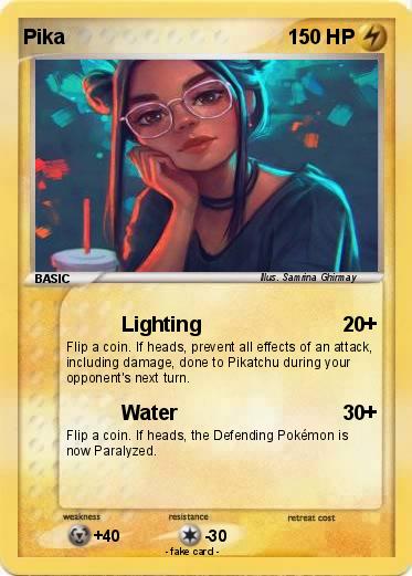 Pokémon Pika 2094 2094 - Lighting - My Pokemon Card