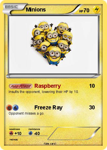 Pokémon Minions 183 183 - Raspberry - My Pokemon Card