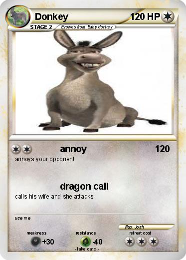 Pokémon Donkey 697 697 - annoy - My Pokemon Card