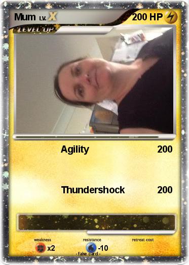 Pokémon Mum 76 76 - Agility - My Pokemon Card