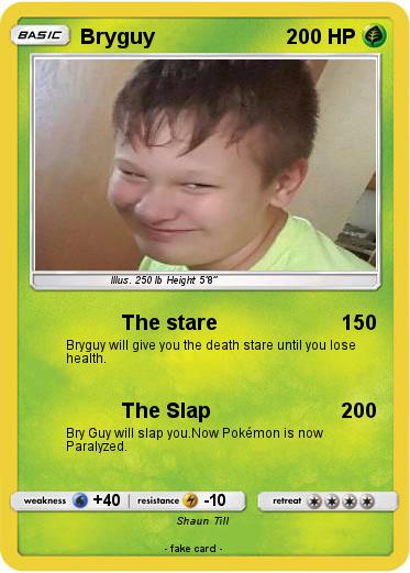 Pokémon Bryguy - The stare - My Pokemon Card