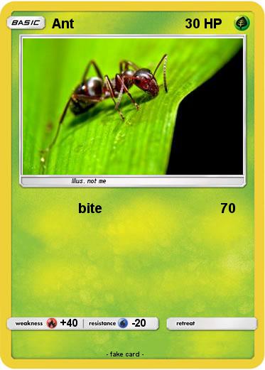 Pokémon Ant 178 178 - bite - My Pokemon Card