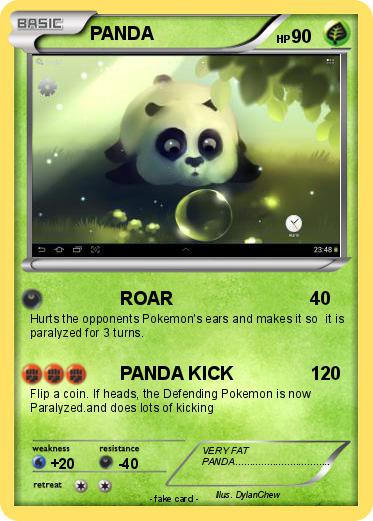 Pokémon PANDA 764 764 - ROAR - My Pokemon Card