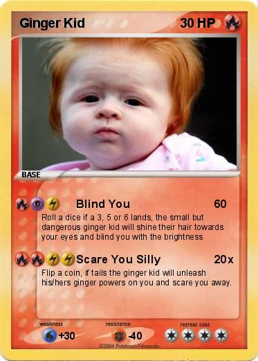 Pokémon Ginger Kid - Blind You - My Pokemon Card