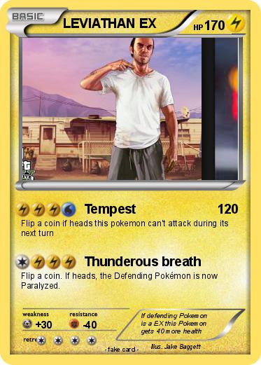 Pokémon LEVIATHAN EX 1 1 - Tempest - My Pokemon Card