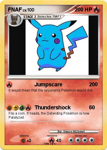 Pokémon FNAF 80 80 - Jumpscare - My Pokemon Card