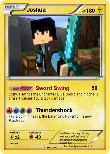 Pokémon Joshua 447 447 - Sword Swing - My Pokemon Card