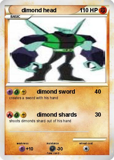 Pokémon dimond head 2 2 - dimond sword - My Pokemon Card