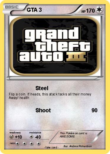 Pokémon GTA 3 9 9 - Steel - My Pokemon Card