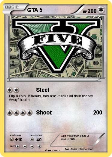 Pokémon GTA 5 83 83 - Steel - My Pokemon Card